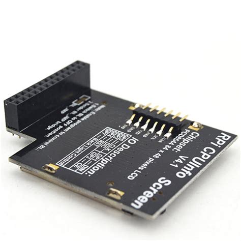 Raspberry Pi 3 Model B Cpu Info Lcd Screen 16 Inch 84x48 With