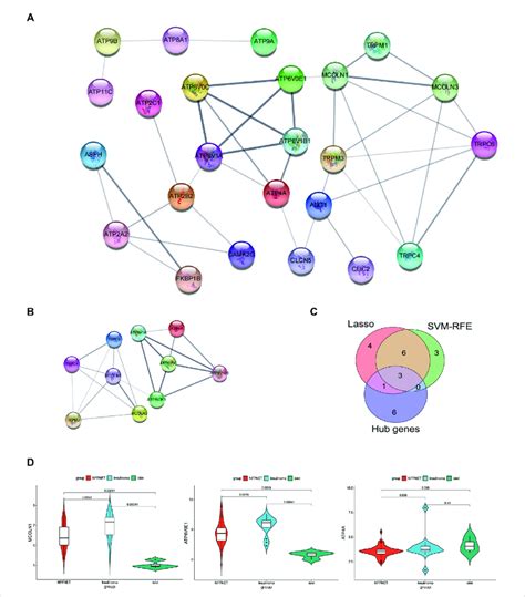 Ppi Network And Recognition Of Target Genes A Ppi Network Of The