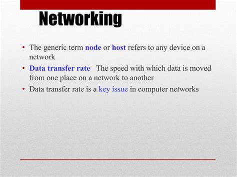 m florence dayana computer networks introduction ppt