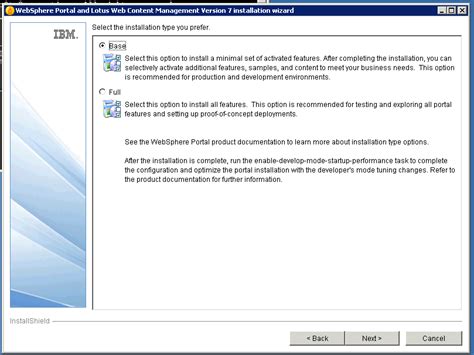 Installing The WebSphere Portal Server