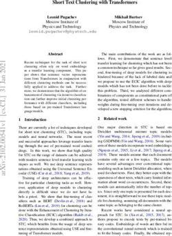 Short Text Clustering With Transformers