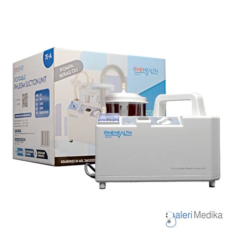 Suction Pump Portable Onehealth 7e A Alat Sedot Dahak Galeri Medika