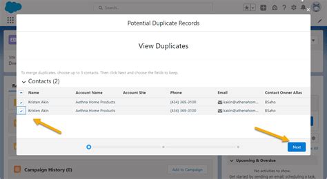 Salesforce Merge Contacts Merge Duplicate Contacts