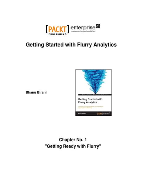 Getting Started With Flurry Analytics Sample Chapter Pdf Analytics
