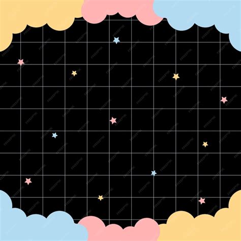 Premium Vector Cute Grid Background Pattern Vector