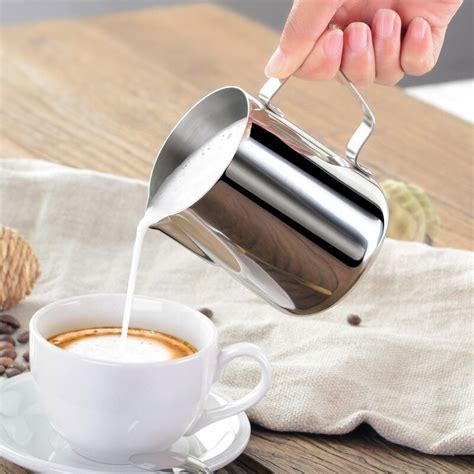 Badu Bg Чаша за еспресо от неръждаема стомана Пенообразувател за мляко Чаша за кафе Капучино