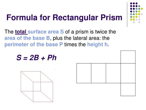 Formula For A Rectangular Prism