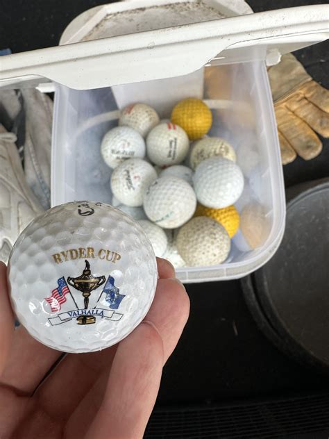 My Grandpa Said He Found A Bucket Of Balls In His Shed And This Was In