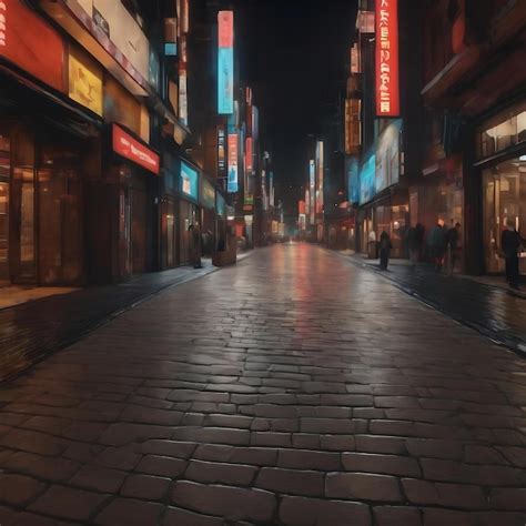 Premium Ai Image Pedestrian Background Texture Dark