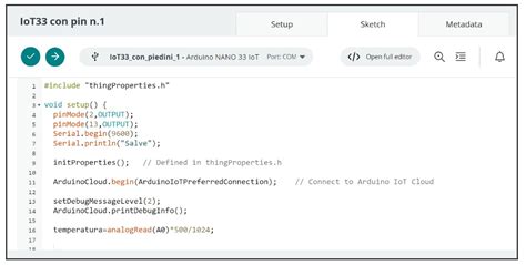 Arduino Nano IoT E La Piattaforma Arduino Create Prof Antonio Vasco