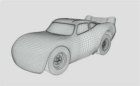 Lightning Mcqueen 3d Model Turbosquid 2100121