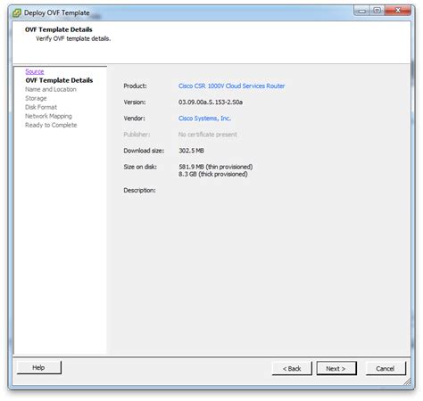 Installing The Cloud Services Router 1000v In Vmware Esxi 5 1