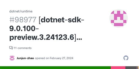 Dotnet Sdk 90100 Preview3241236 Windows Sdk Thrown Non