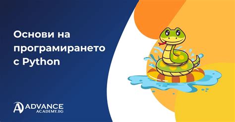 Основи на програмирането с Python за деца и ученици Advance Academy