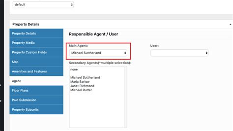 How To Assign Users Agent Agency Or Developer To Properties From
