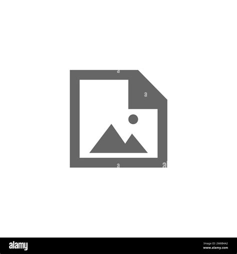 picture flat icon graphic resource template vector illustration stock