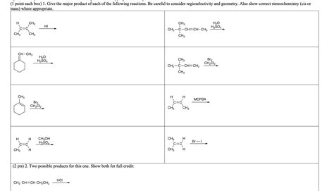 Solved Trans Where Appropriate 2 Pts 2 Two Possible Chegg Com