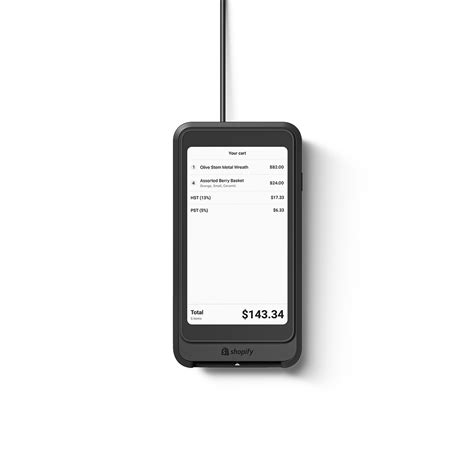 Shopify Pos Terminal Shopify Hardware Store