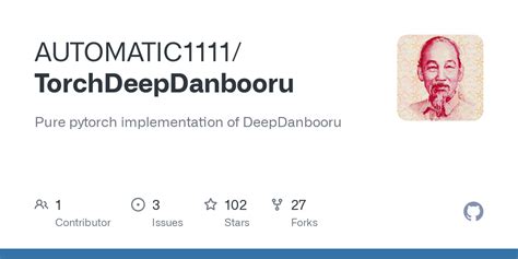 GitHub AUTOMATIC TorchDeepDanbooru Pure Pytorch Implementation Of DeepDanbooru