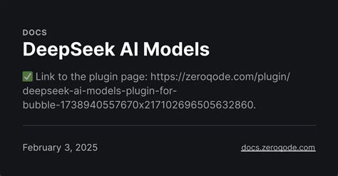 deepseek ai models