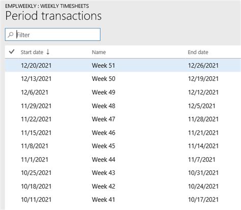 Timesheets Dynamics 365 Finance And Operations