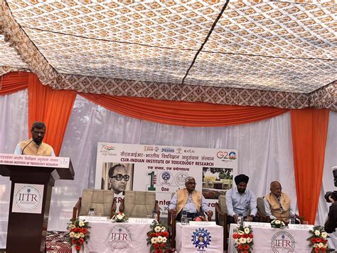 Csir Iitr On Twitter Csir Iitr Csir Ind One Week One Laboratory Valedictory Function At Iitr