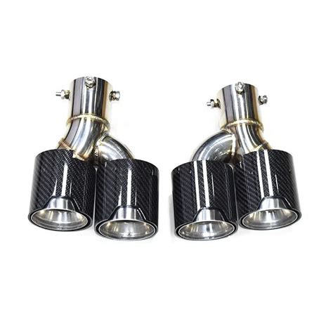 M Performance Quad Exhaust Tips For F22 F30 F32