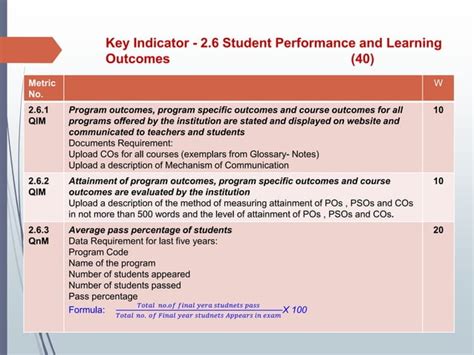 quality indicator framework qif pptx