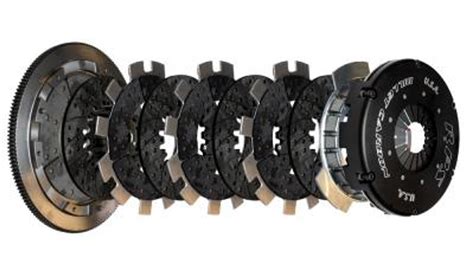 Billet Quad Disc Carbon Clutch With Steel Flywheel Tilton Slave Not
