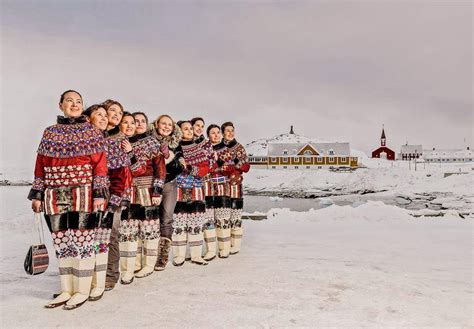 Visit Greenland Beautiful Greenlandic Ladies In National