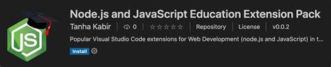 Node.js and JavaScript in Visual Studio Code