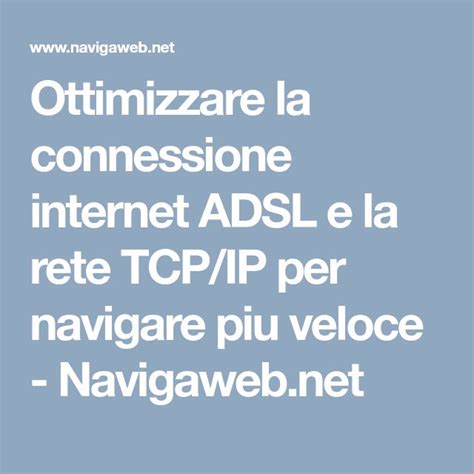 Guida A Tcp Optimizer Per Ottimizzare La Connessione Internet