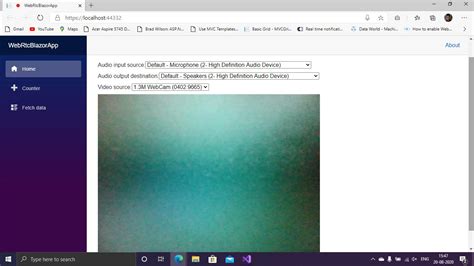How I Can Read Javascript Function In Aspnet Core Blazor And Camera
