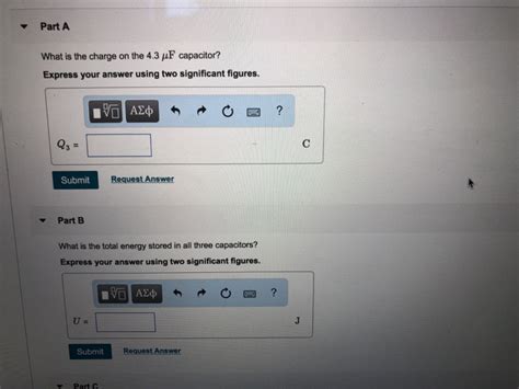 Solved Problem Onstants Three Capacitors Having Chegg Com