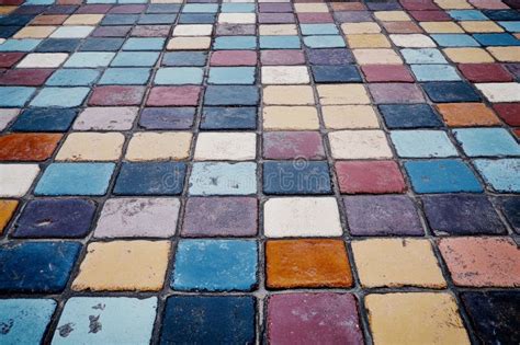 Colorful Tiled Layout For Innovative Business Space Design Stock Illustration Illustration Of