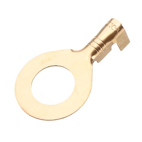 Pcs Ring Type Gold Terminals Golden Brass Non Insulated Crimp Terminals Connectors Mm