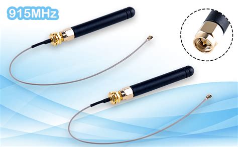 Geekstory 2 Pcs Lora Antenna 915mhz 2dbi With Ufl I Pex