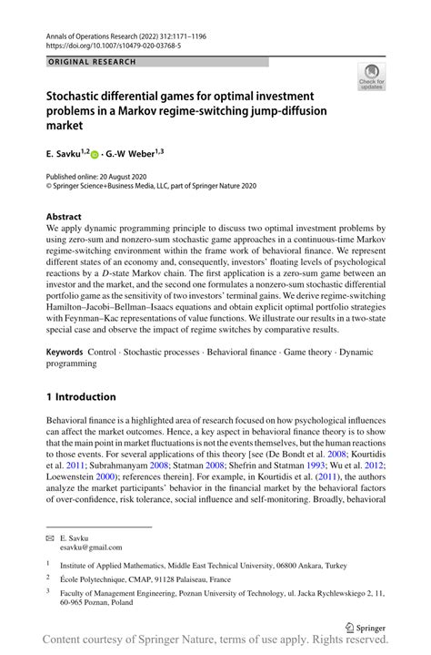 stochastic differential games for optimal investment problems in a