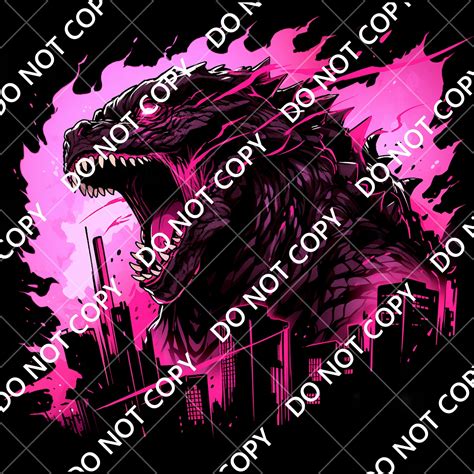 Godzilla Vector Art Digital Download Godzilla X Kong The New Empire