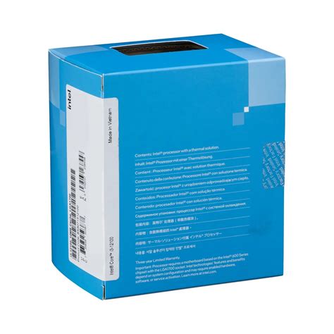 Processor Intel Core I3 12100F 3 3GHz Up To 4 3GHz