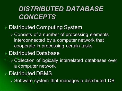 DISTRIBUTED DATABASES AND CLIENT-SERVER ARCHITECHURES - ppt download