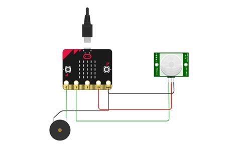 Circuit Design Design A Microbit Electronic Circuit To Alert A Sensor
