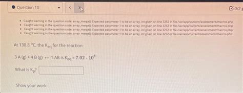 Solved Caught Waming In The Question Code Array Mergect
