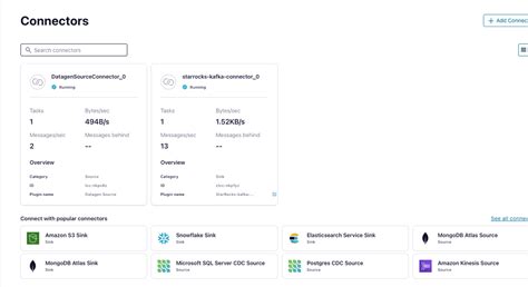 load streaming data from confluent cloud using kafka connector