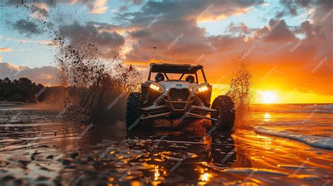 Premium Photo Off Road Utv Modified 4x4 4wd Truck Car Action Rally