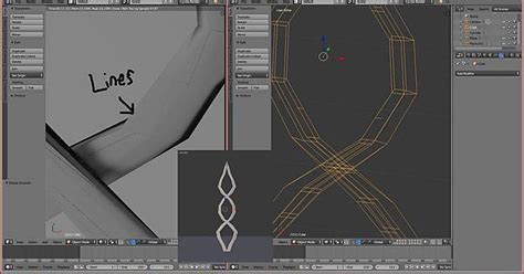 Im Getting Weird Lines Rendering On My Untextured Object Help Imgur