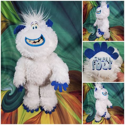 Build A Bear Migo Smallfoot Yeti Plush Abominable Snowman Bab 16 Etsy