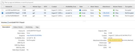 aws ebs encrypted volume security best practice