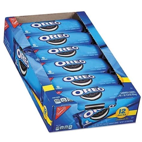 Oreo Chocolate Sandwich Cookies Each