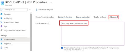set up kerberos key distribution center proxy azure virtual desktop